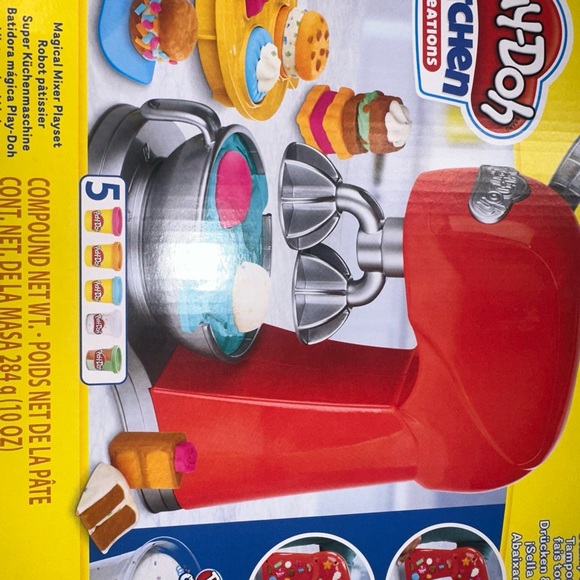 Play-Doh | Toys | Playdoh Kitchen Creations Magical Mixer Playset Red ...